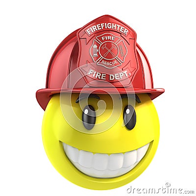 Smiley Fireman Royalty-Free Illustration | CartoonDealer.com #23118699