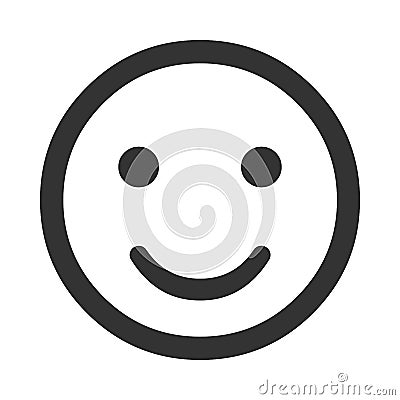 Smiley Sign Icon. Happy Face Symbol Vector Illustration | CartoonDealer ...