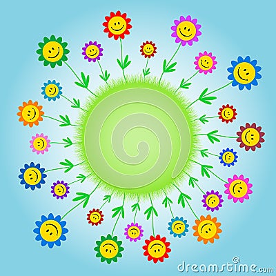 Smiling Flowers Stock Images - Image: 6476454