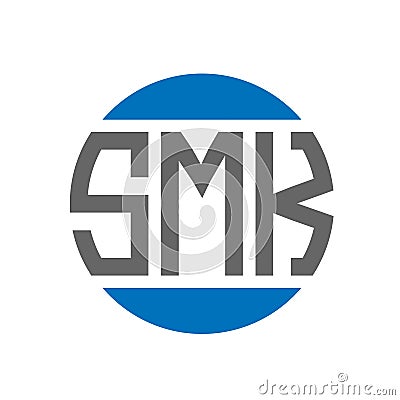 SMK Letter Logo Design On White Background. SMK Creative Initials ...