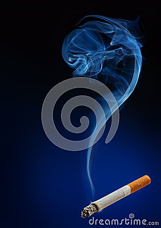 Smoke As Question Mark Stock Image - Image: 8522671