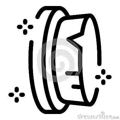 Smoke Detector Beeping Detecting Fire Alarm Vector Illustration ...