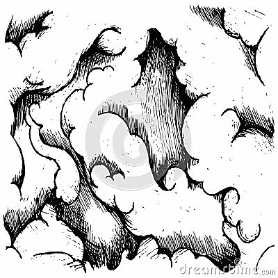 Smoke Dust Explosion Cartoon Vector | CartoonDealer.com #78165365