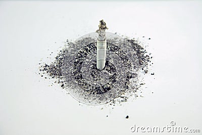 Smoking Ashes Stock Images - Image: 8739414