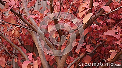 Smooth Crepe Myrtle Tree Royalty-Free Cartoon | CartoonDealer.com ...