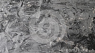 Smooth Slide Over Black and White Paint Texture Background Stock Video ...