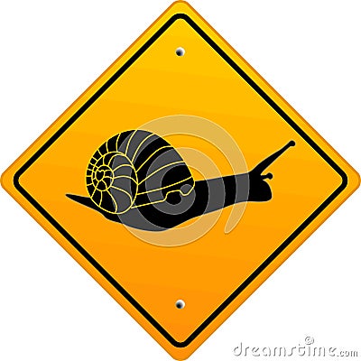 Snail Sign Stock Images - Image: 10881664