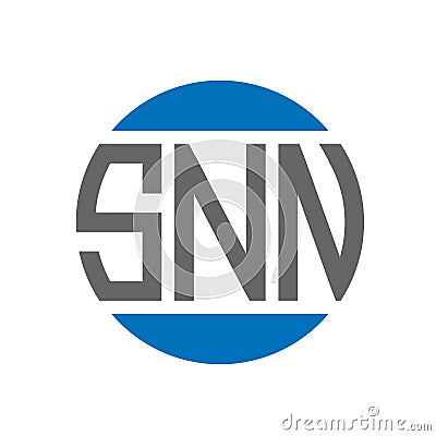 SNN Letter Logo Design On White Background. SNN Creative Initials ...