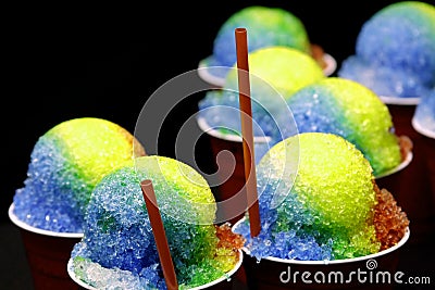 Snow Cones Stock Images - Image: 8609034