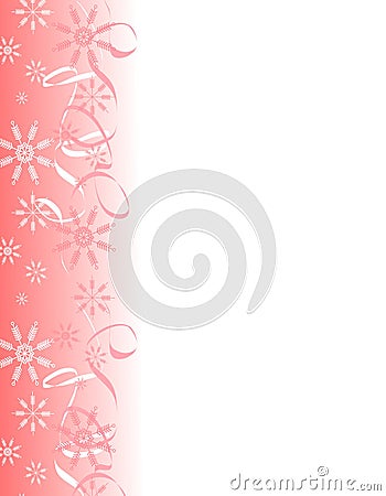 Pink Snowflake Border Stock Illustrations – 2,021 Pink Snowflake Border ...