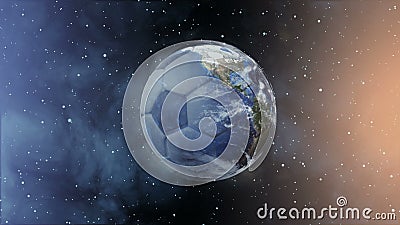 Soccer Ball in the Form of a Planet in Space,, Maps and Textures ...