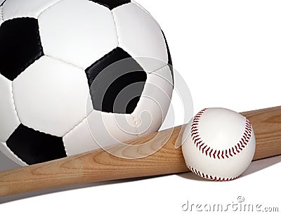 Soccer Baseball Royalty Free Stock Photo - Image: 4791635