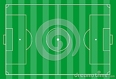 Soccer Field From Above Stock Photos - Image: 12587283