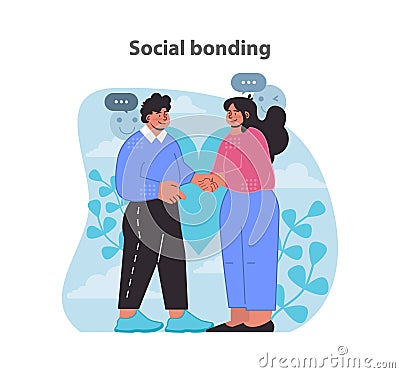 Social Bonding Illustrated. Celebrating Interpersonal Connections ...