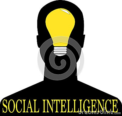 Social Intelligence Word Text Logo Illustration. | CartoonDealer.com ...
