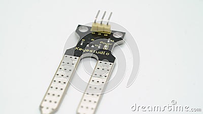 Soil Moisture Sensor Electronic Component. Electronics Diy Robotics ...