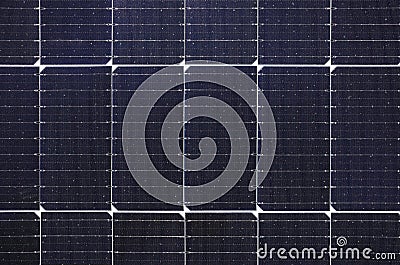 Solar Cell Panel Monocrystalline Background And Texture Royalty-Free ...