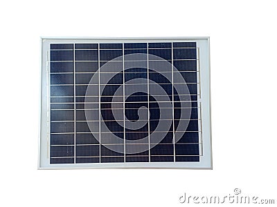 A Solar Cell Or Photovoltaics Module PV Module, Solar Module Isolated ...