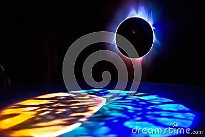 Solar Eclipses Shadow A Holographic Representation Of A Solar Ec ...