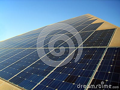 Solar Energy Pyramid Stock Photos - Image: 3064183