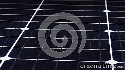 Solar Panel Rotate. Monocrystalline Solar Battery. Solar Energy ...