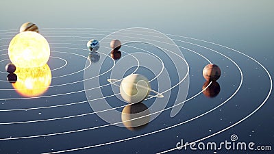 Solar system plantes stock footage. Video of neptune - 44213636