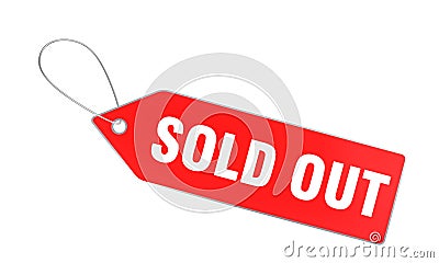 Sold Out Tag On Transparent Background Stock Image | CartoonDealer.com ...