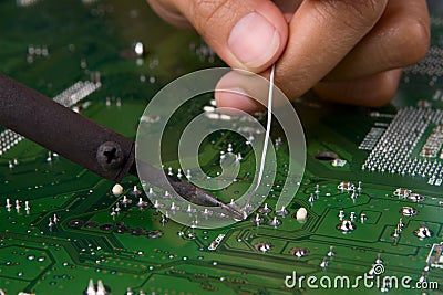 Soldering Stock Photography - Image: 5491422