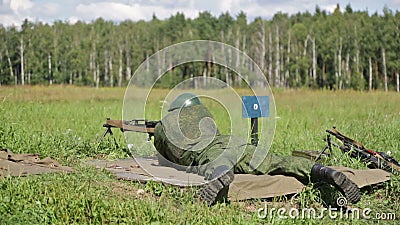 Soldier stock footage. Video of grass, army, battle, field - 75545034