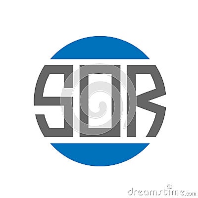 SOR Letter Logo Design On White Background. SOR Creative Initials ...