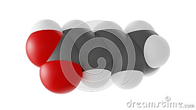 Sorbic Acid Molecule, Food Preservative E200 Molecular Structure ...