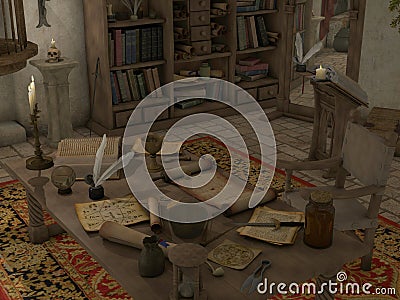 Sorcery Room Stock Photography | CartoonDealer.com #41450618