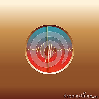 Sound Modulation Cartoon Vector | CartoonDealer.com #280249657