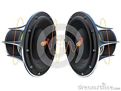 Sound Waves Stock Illustration | CartoonDealer.com #19081387