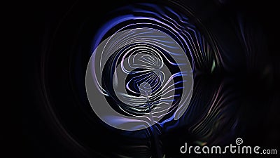 Sound Waves in the Dark in Full Color Stock Video - Video of audio ...