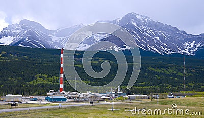 Sour Gas Plant Stock Image - Image: 15177231