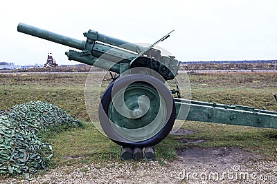 Soviet Howitzer During World War II Editorial Image | CartoonDealer.com ...