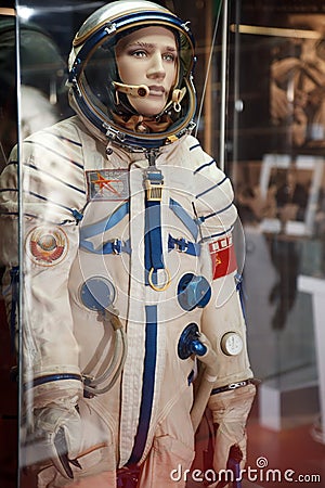 The Soviet Spacesuit With Symbolics Of USSR Editorial Photo ...