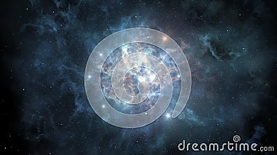 Space nebula spin loopable stock footage. Video of fantastic - 130685290