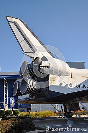 Space Shuttle Explorer Tail Editorial Stock Photo - Image: 22979833