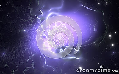 Space-time Rift, Space Time Continuum Royalty-Free Illustration ...