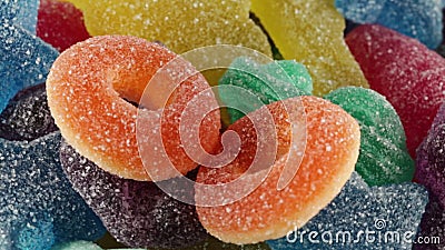 Sparkling candies stock video. Video of animals, pineapple - 123168115