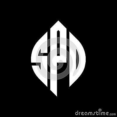 SPD Circle Letter Logo Design With Circle And Ellipse Shape. SPD ...