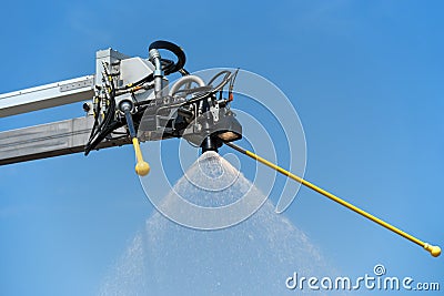 Special Faucet For Treating Aircraft With Anti-icing Liquid Stock ...