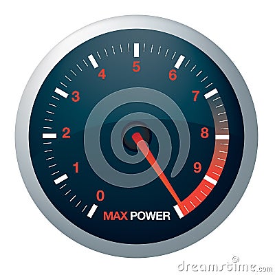 Speedo Or Speed Dial Royalty Free Stock Images - Image: 15856969