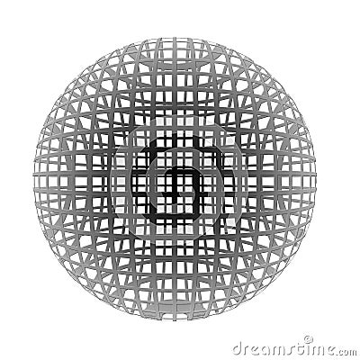 Spherical Cage Stock Image | CartoonDealer.com #4433413