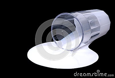 Spilled Milk Royalty Free Stock Image - Image: 365976