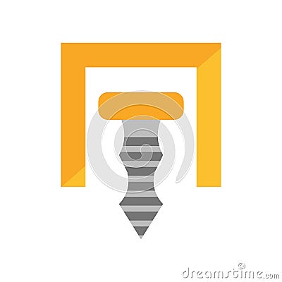 Spindle Icon Vector Isolated On White Background, Spindle Sign ...