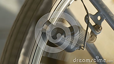 Bicycle Dynamo in Action stock video. Video of bicycling - 114703069