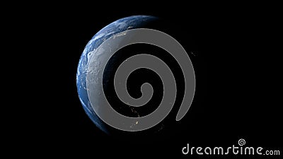 Spinning Earth - Earth Texture by NASA.gov Stock Footage - Video of ...